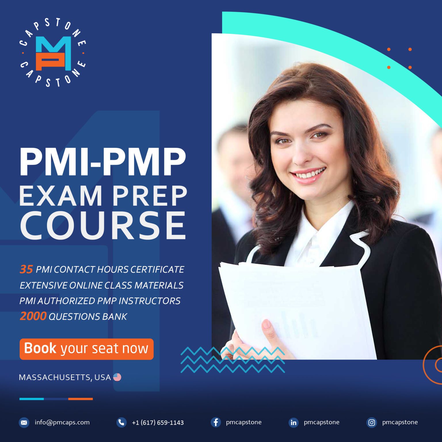 Project Management Professional (PMP)® Certification Training – PM CAPS